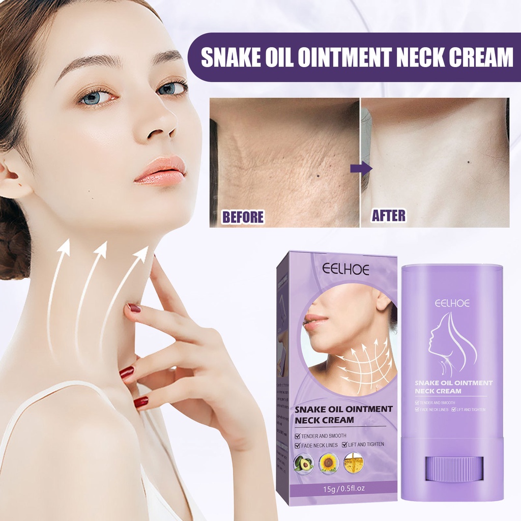 Eelhoe Snake Oil Ointment Neck Cream Fade and Smooth Neck Lines Smooth ...