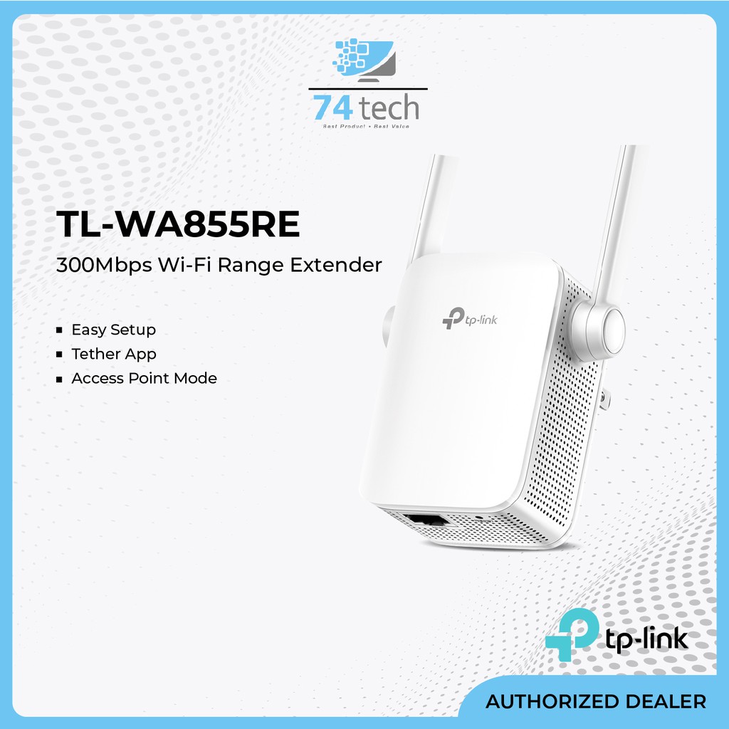 Tp-Link TL-WA855RE 300Mbps Wi-Fi Range Extender | Shopee Philippines
