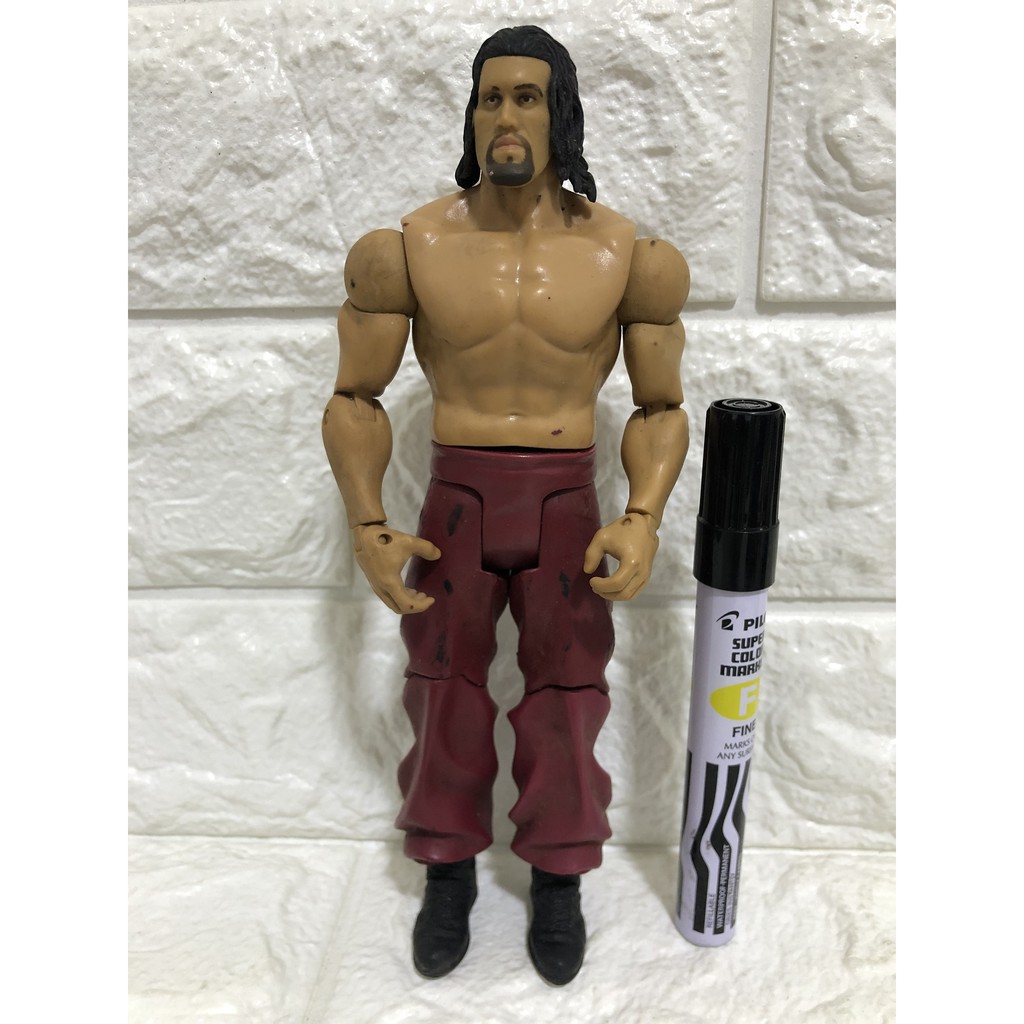 WWE Kane,Batista,Aj Style,Stone Cold,Tensai,Kurt Angle,Mankind Mattel Basic Action Figure ...