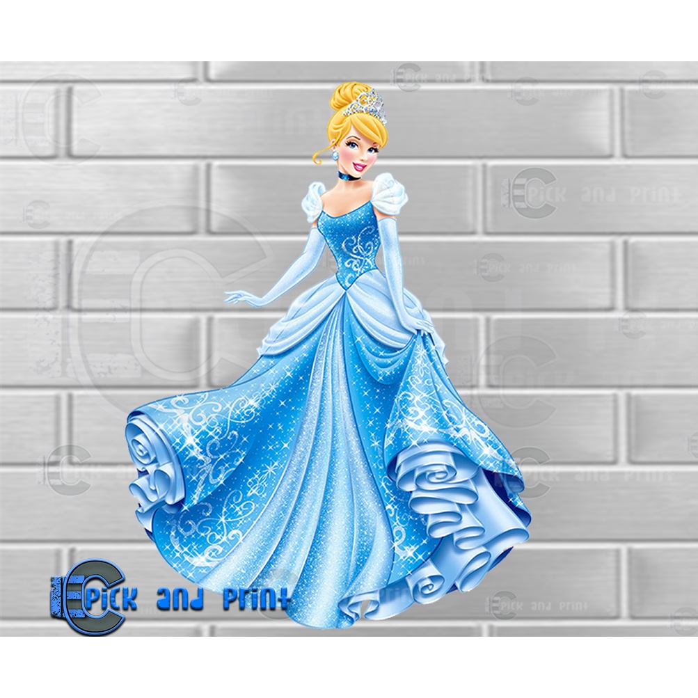 Disney Princesses Character Cut Outs for DIY Backdrop/Wall Decor/Party ...