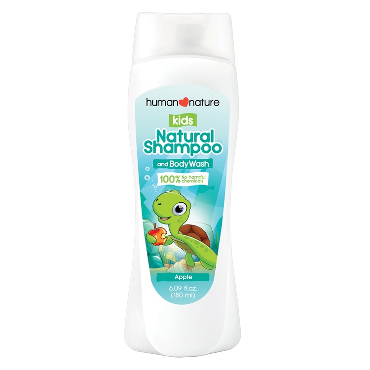 Human Nature Kids Natural Shampoo and Body Wash (No Harmful Chemicals ...
