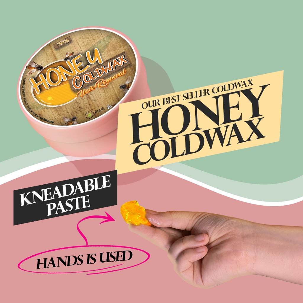 SUPERSIZED Esmé Organics Honey “Kneadable & medium-hard grade” Cold Wax ...