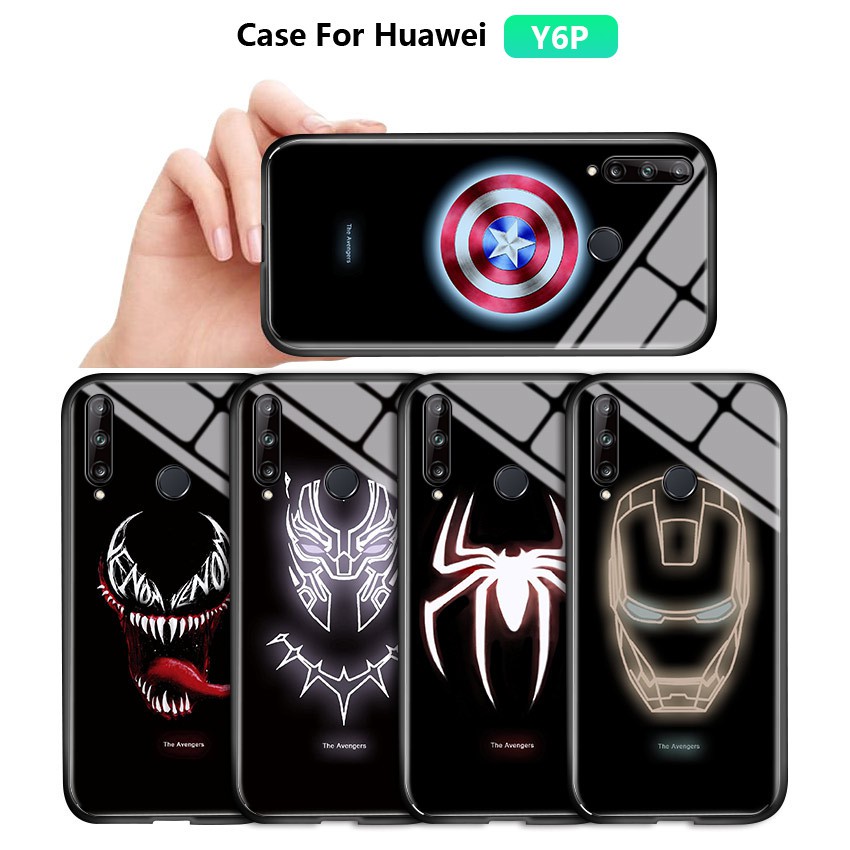 Luminous Case For Huawei Y6P Y5P Y7P Y8P Y7A 2020 Y6S Avengers Marvel ...