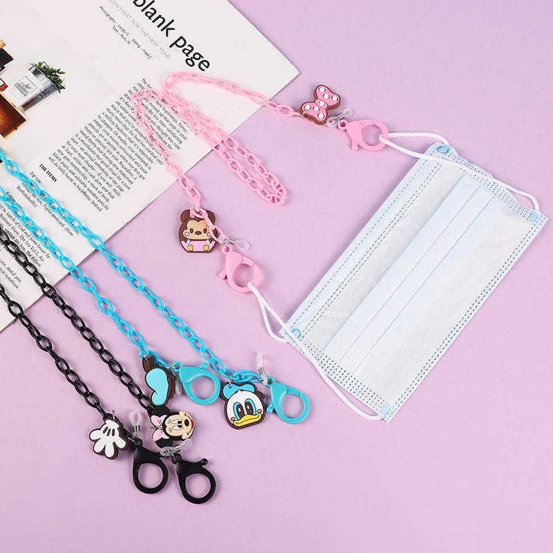 Mask Face Lanyard Face Masks Chain Anti Lost Face Mask Lanyard Mask ...