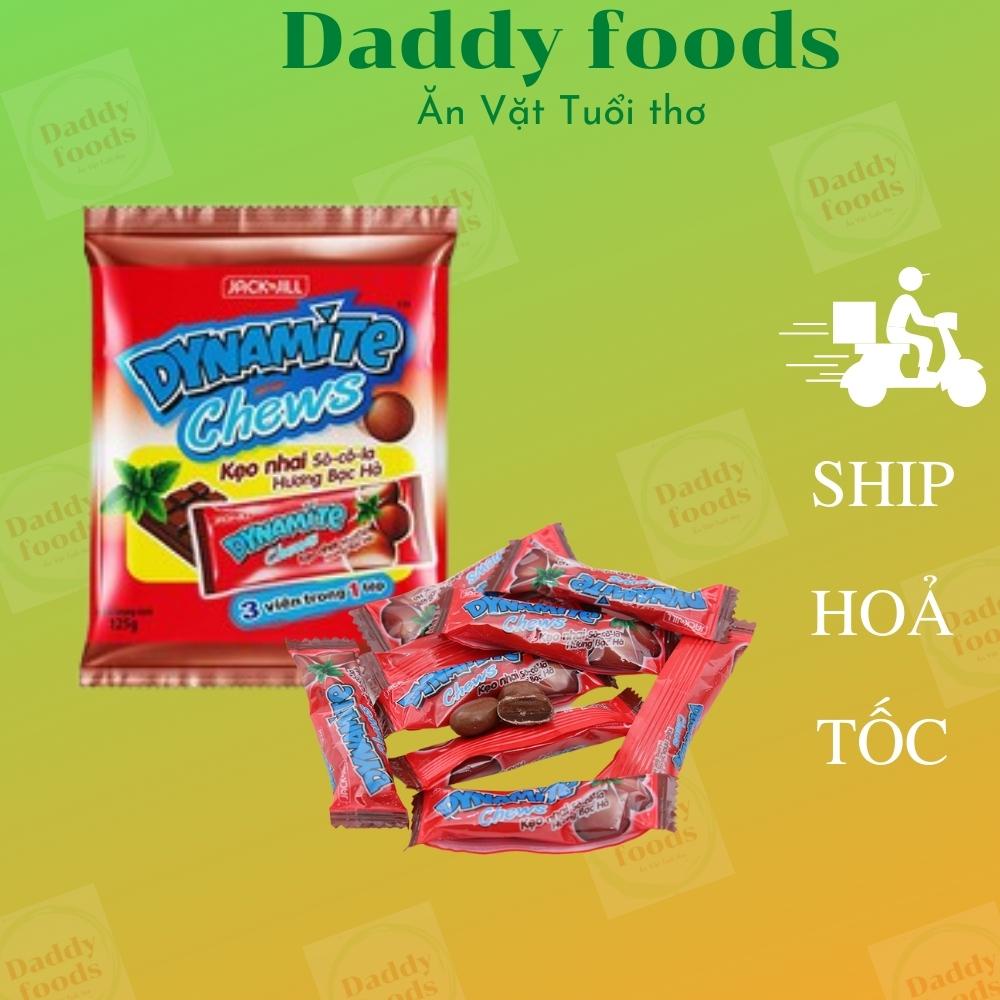 Dynamite chocolate flavored chewing candy 20 packs of 3 pieces each ...