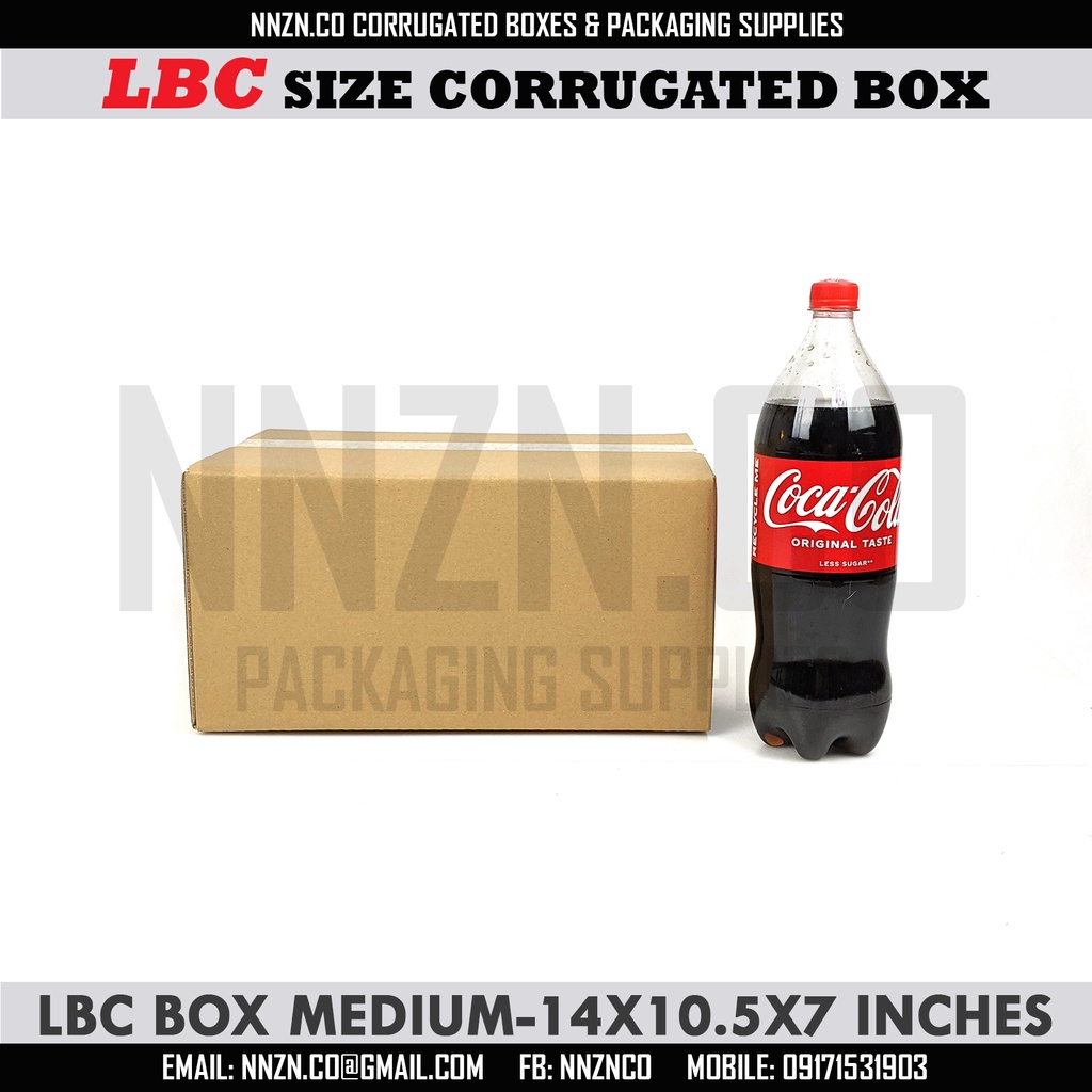 NNZN LBC Express Sizes Corrugated Cargo Shipping Boxes Packaging RSC ...