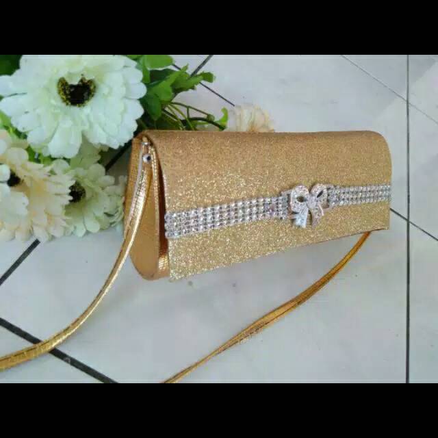 Invitation bag, sling party bag, small clutch wedding bag | Shopee ...