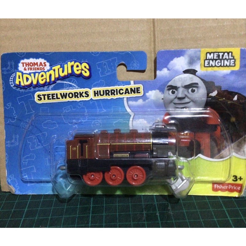 Thomas and Friends Adventures “Steelworks Hurricane” metal engine push ...