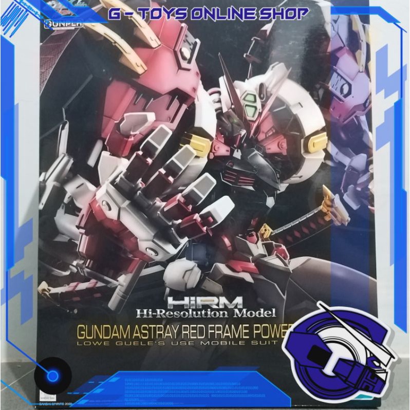 HiRM Hi-Resolution Model Gundam Astray Red Frame Powered Red | Shopee ...