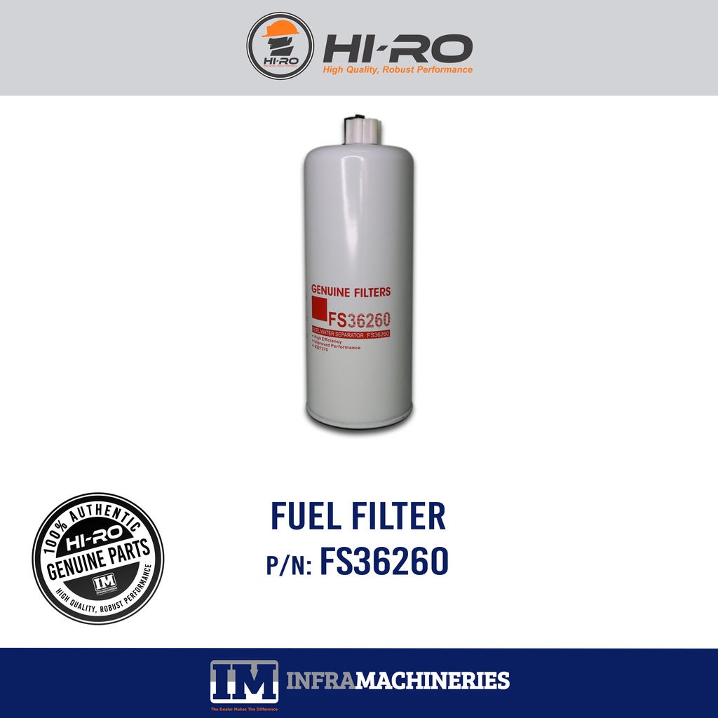 IM HIRO FUEL FILTER P/N: FS36260 | Shopee Philippines