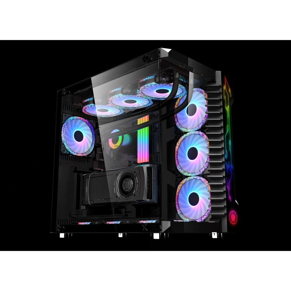 Inplay Robin 101 Transparent Design ATX Gaming Case | Shopee Philippines