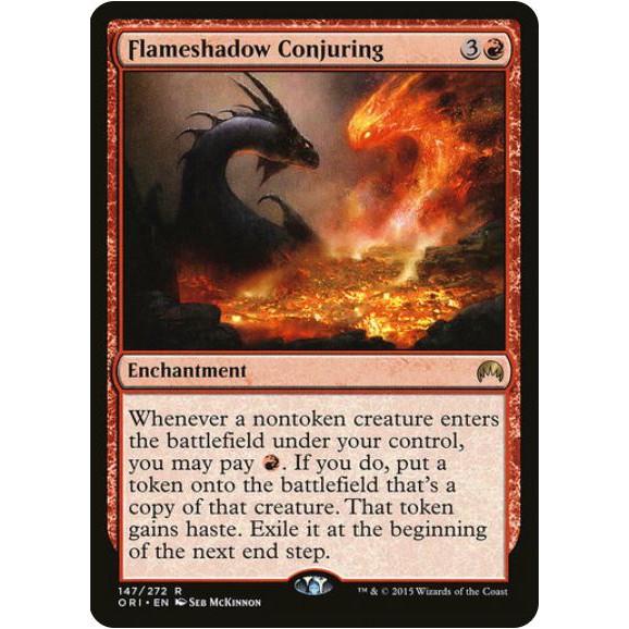 Magic the Gathering | Flameshadow Conjuring | Shopee Philippines