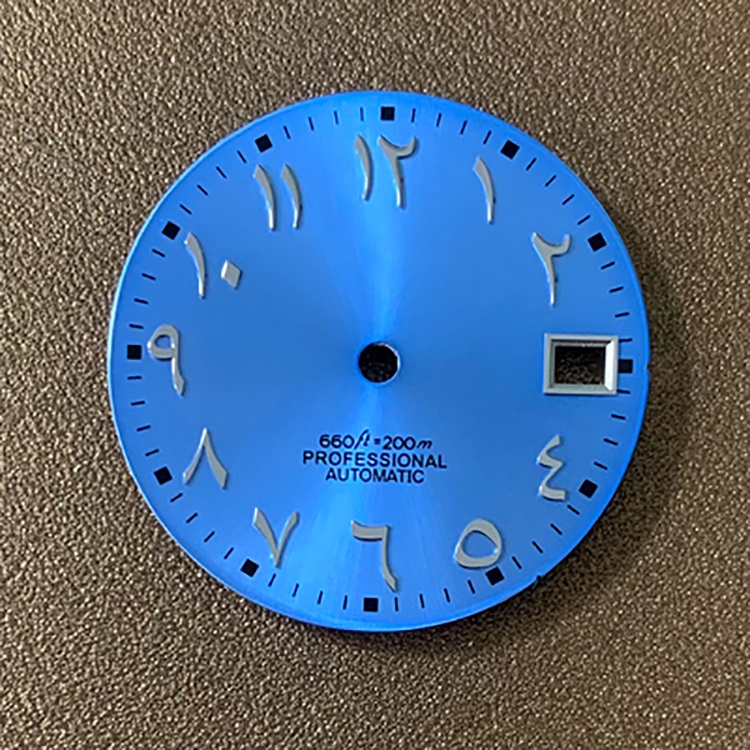 28.5MM Watch Dial with Watch Hands for NH35 Movement Modified No ...
