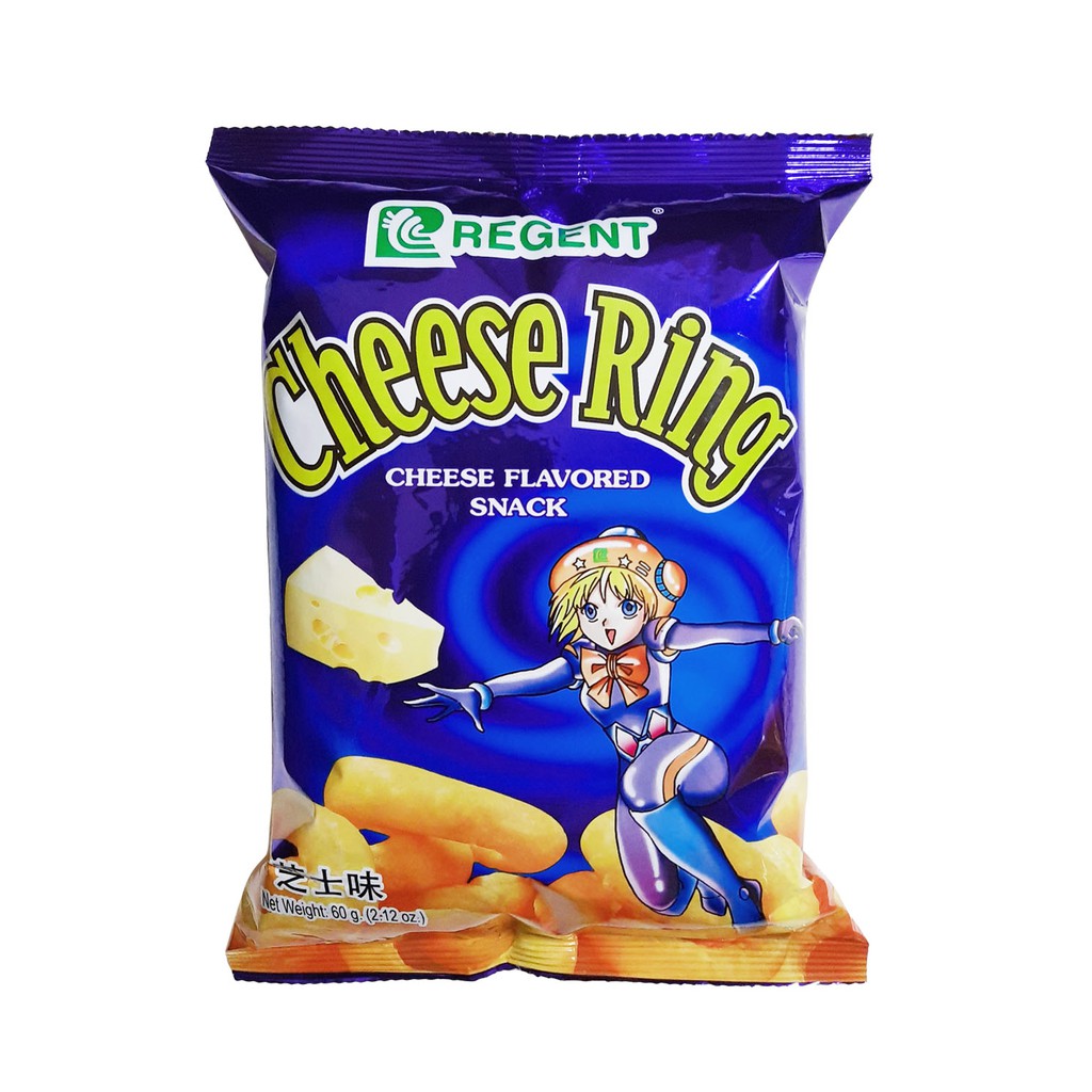 Regent Foods Cheese Ring 60g (Cheese Flavored) | Shopee Philippines