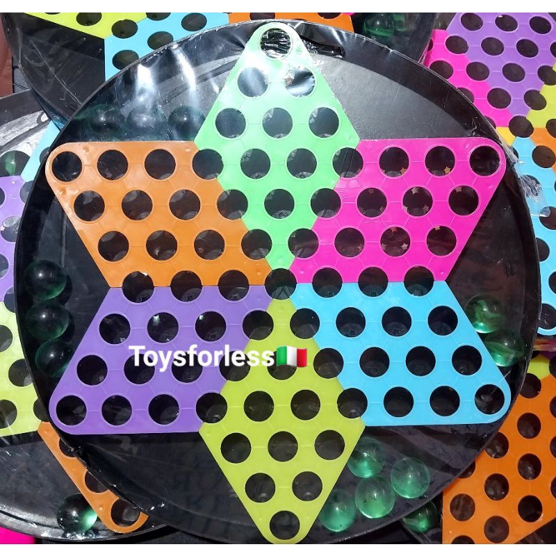 Chinese Checkers Jolen Game- Montessori Plays | Shopee Philippines