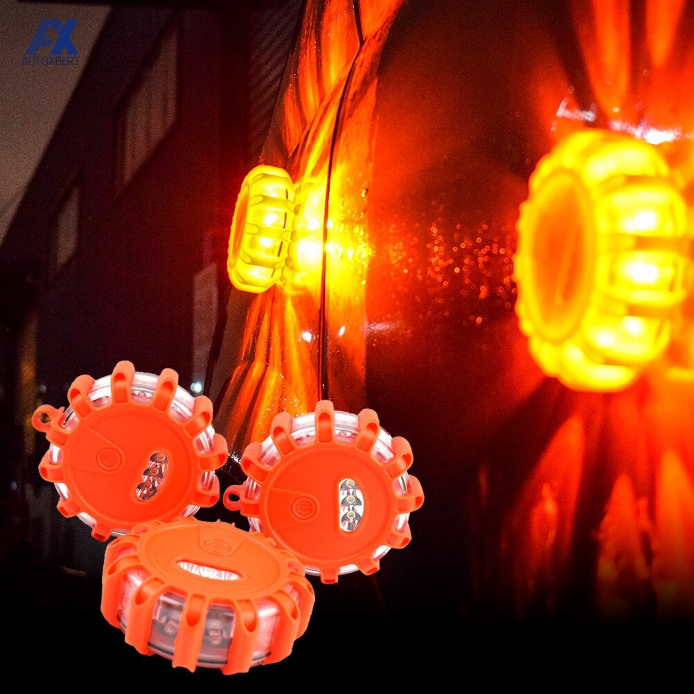 LED Emergency Magnet Flashing Warning Night Lights Safety Road for Car ...