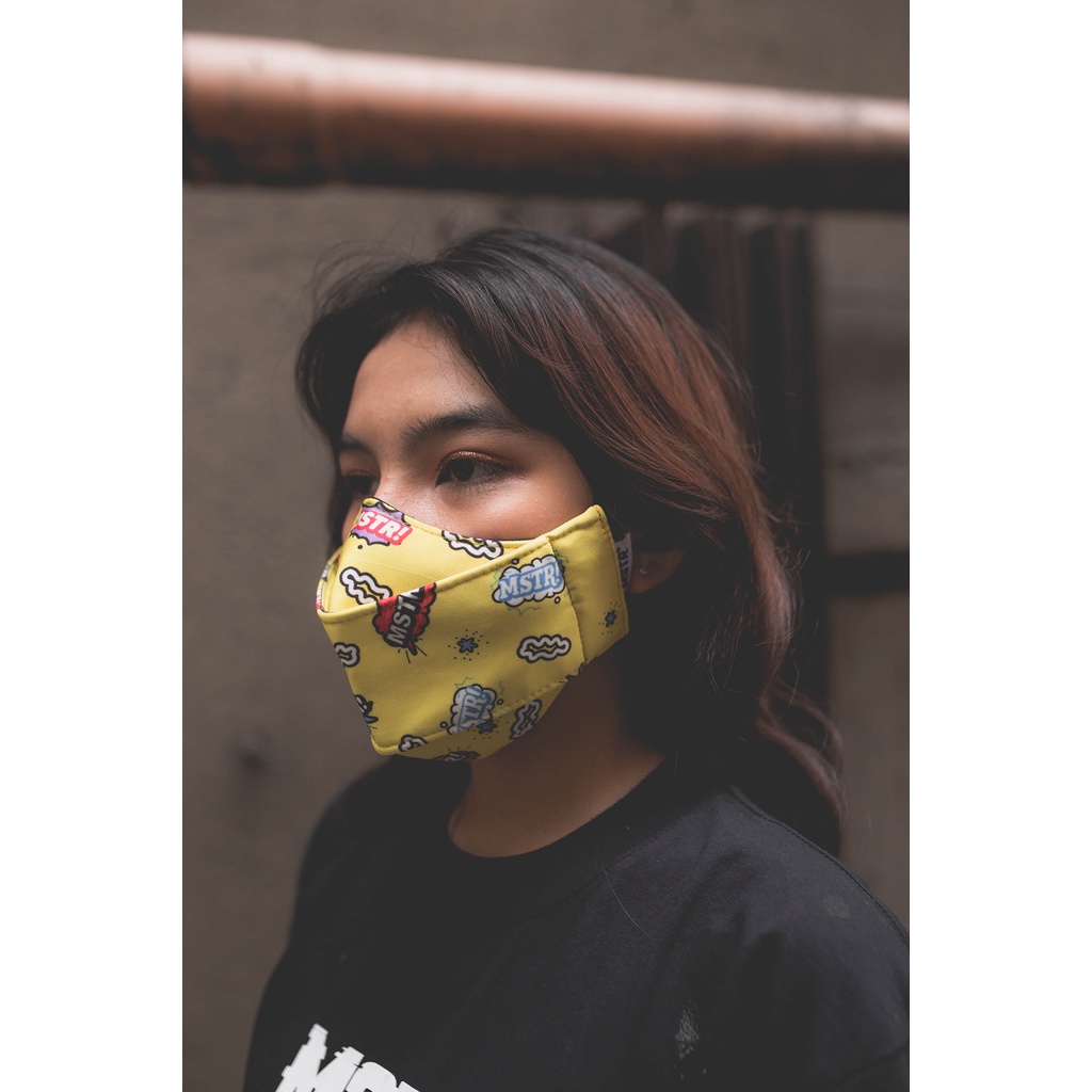 ZE NOVA - MSTR - MASK POP (YELLOW) | Shopee Philippines