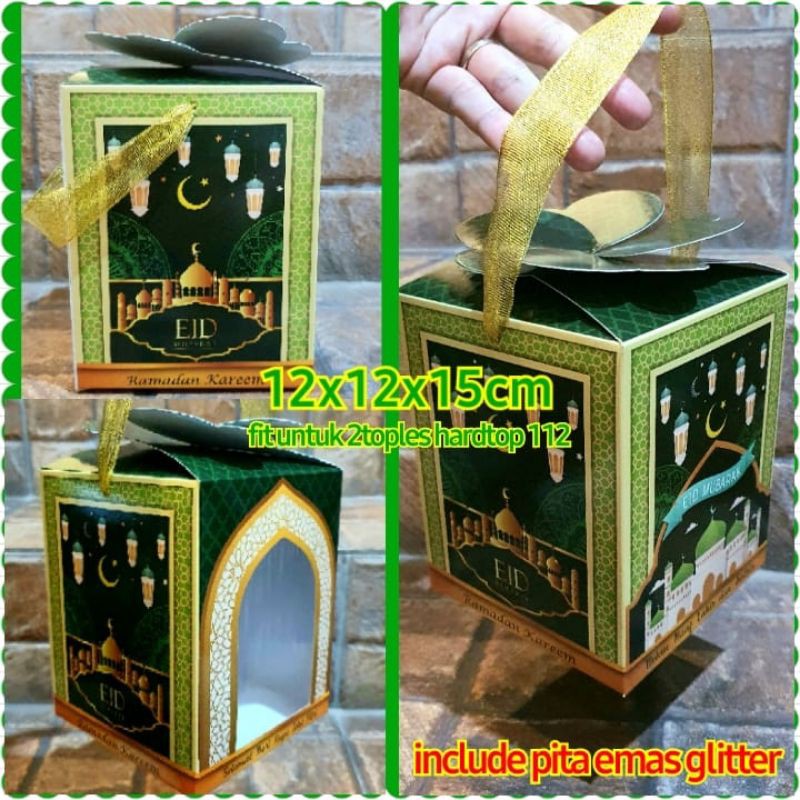Eid box 2 box jars, contains 10 pcs | Shopee Philippines