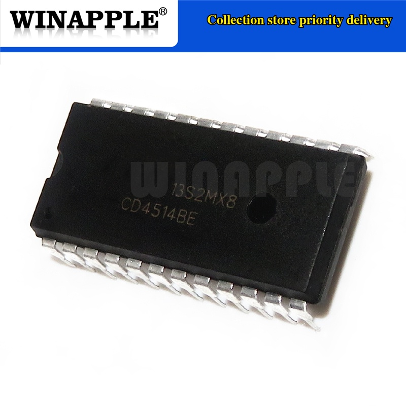 5pcs/lot CD4514BE CD4514 = TC4514BP TC4514 DIP-24 In Stock | Shopee ...