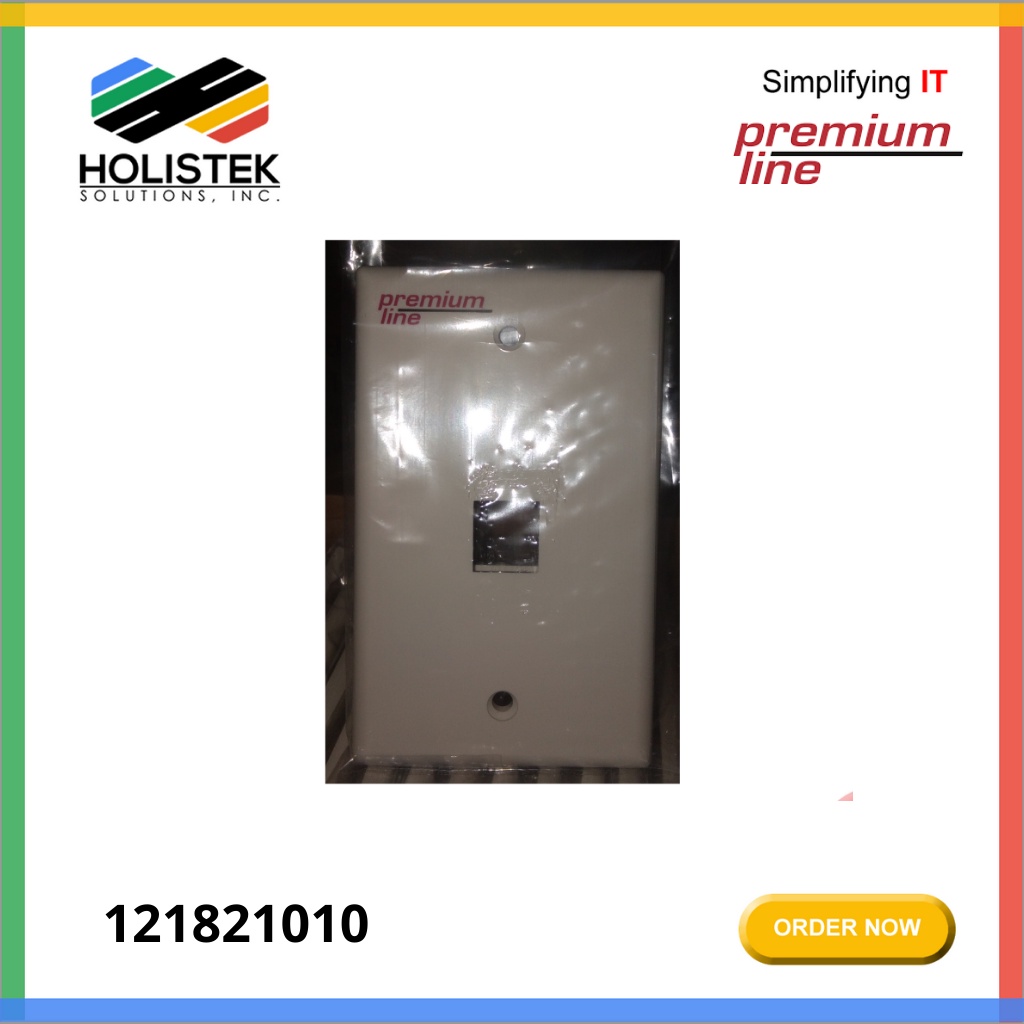 Premium Line faceplate 90 entry 70x115 integral molding w/o icon (PL ...