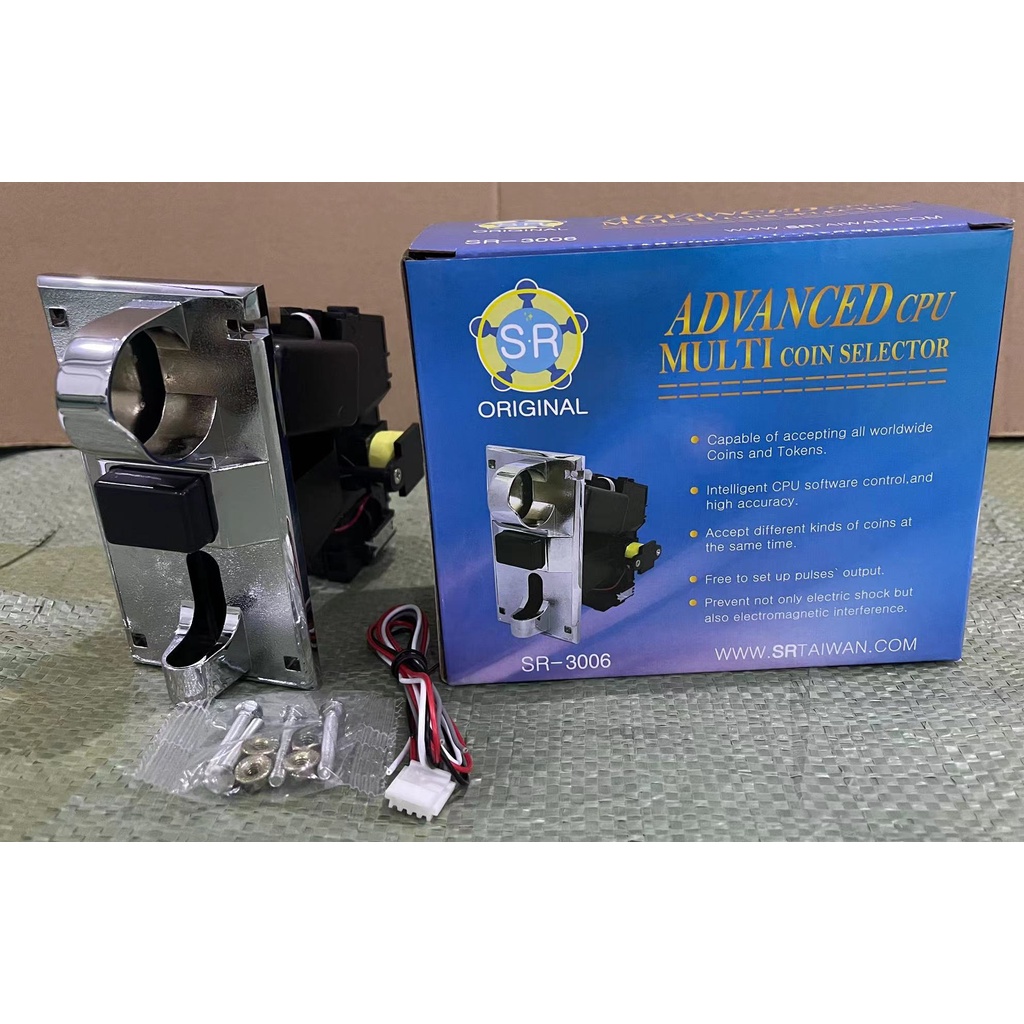 PisoNet Advanced CPU Multi Coin Slot / SR-3006 SR3006 (METAL FACE FRAME ...