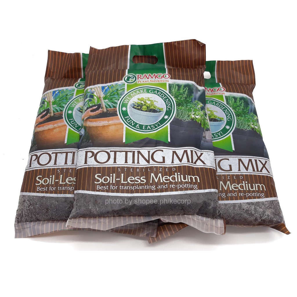 Soil-less Potting Medium by Ramgo Approx 2kg 4L _ALS2127 | Shopee ...