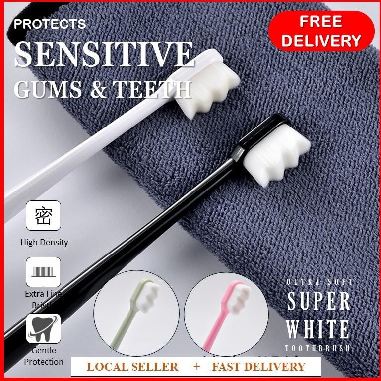 Soft Bristle Toothbrush Ultra-fine Ten Thousand Bristles Oral Care ...