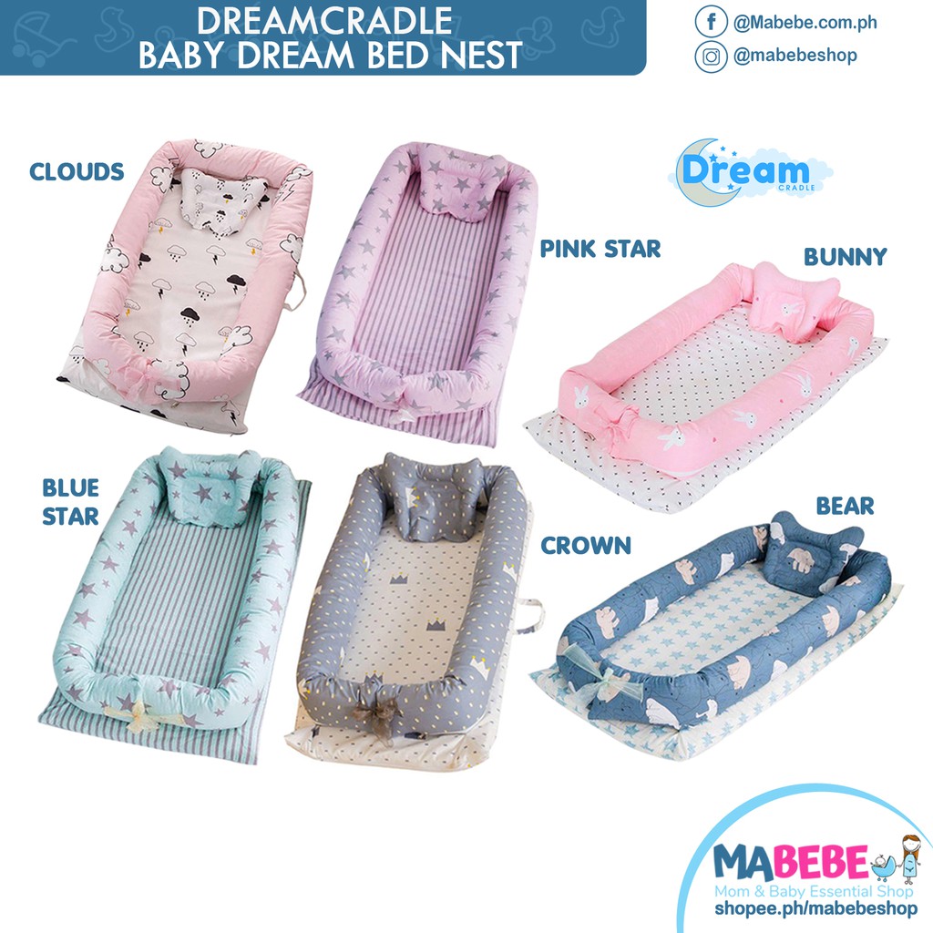 Mabebeshop Dream Cradle multi-purpose Baby Bed Nest Co-sleeper Portable ...
