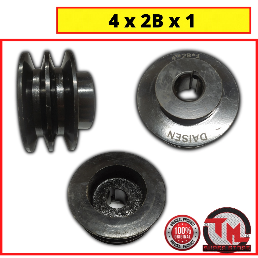 Pulley (3/4 x 2A x 2-1/2), (1 x 2Bx 4), (3/4 x 2A x 3), (3/4 x 2B x 3 ...