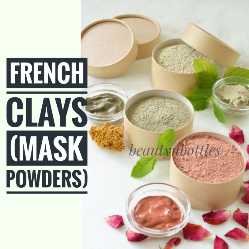 French Clay Powder Facial Mask (natural face mask) | Shopee Philippines