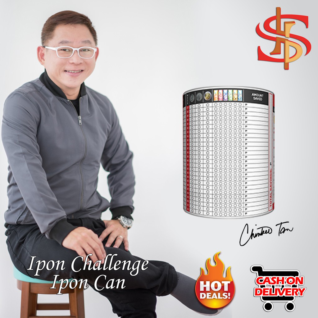 Chink Positive My Ipon Can (Original) By Chinkee Tan - Ipon Challenge ...