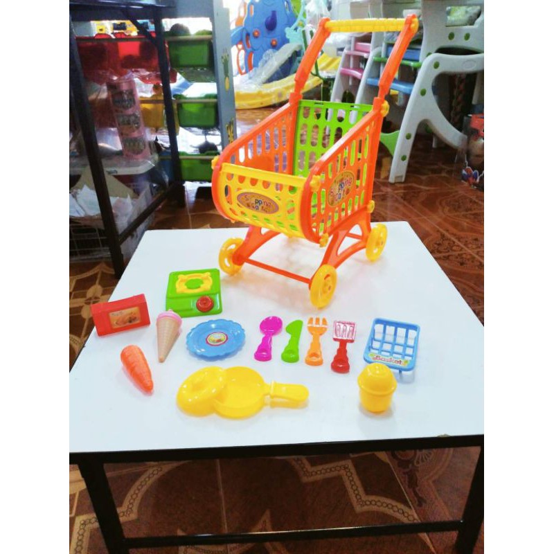 Fun Cart Shopping Toys Kitchen | Shopee Philippines