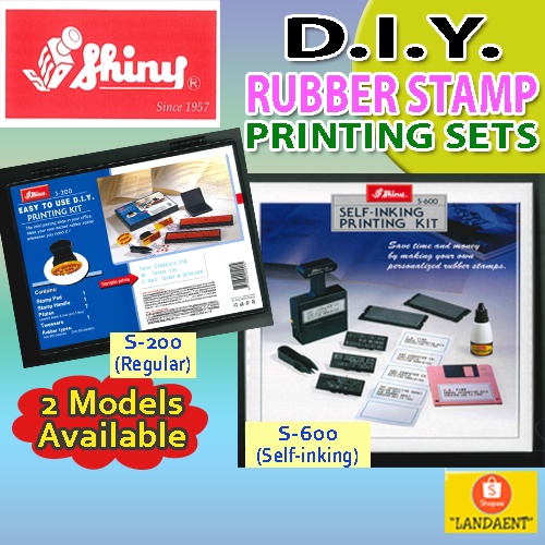 Shiny DIY Rubber Stamp Kit | Shopee Philippines