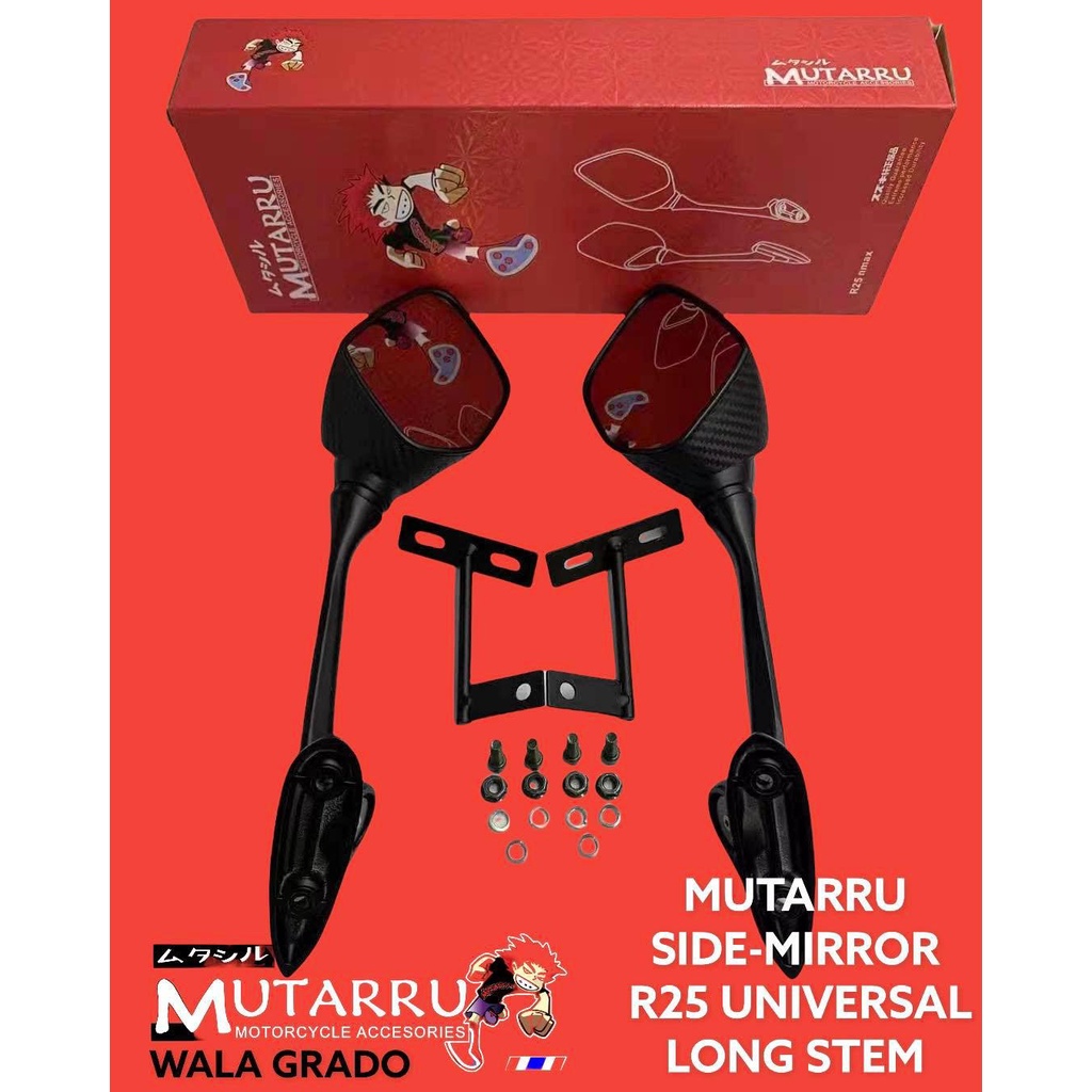 MUTARRU R25 SIDE MIRROR NMAX LONG | Shopee Philippines