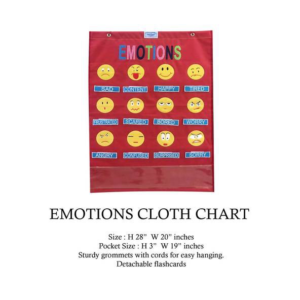 EMOTIONS CLOTH CHART BY CHARTS UNLIMITED | Shopee Philippines
