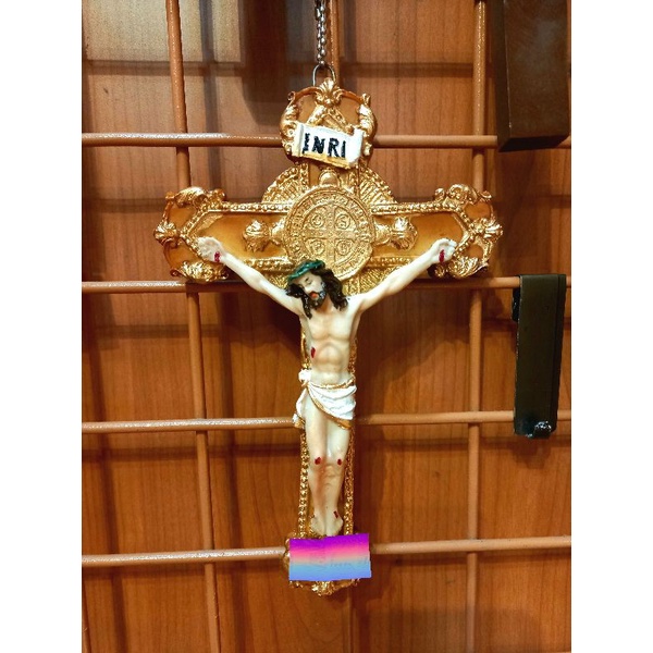 Hanging Crucifixion of Jesus Statue [Pagpako sa Krus] (6in.) - God's ...