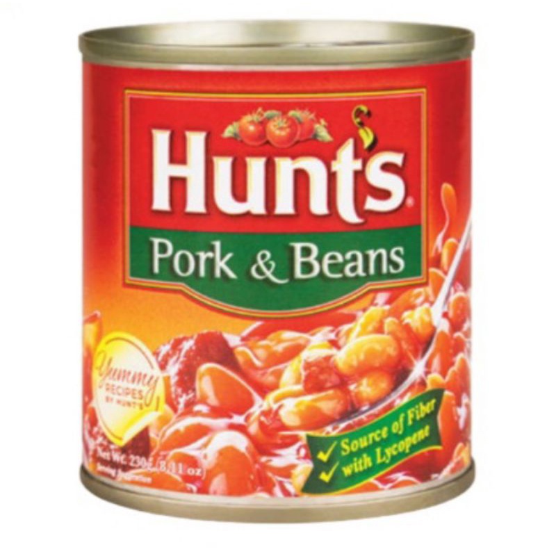 Hunts Pork & Beans 230g | Shopee Philippines