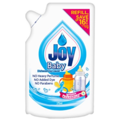 Joy Dishwashing Liquid Refill Baby | 375mL | Shopee Philippines