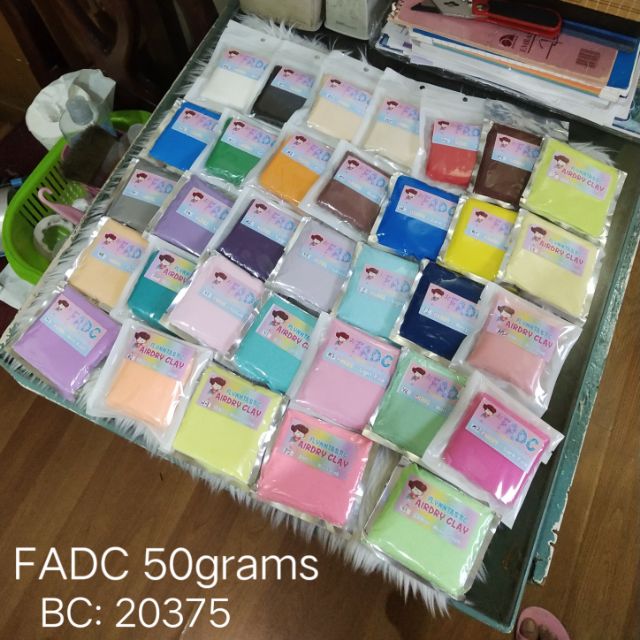 50g FADC Flynntastic Airdry Clay | No bake needed Clay | Porcelain clay ...