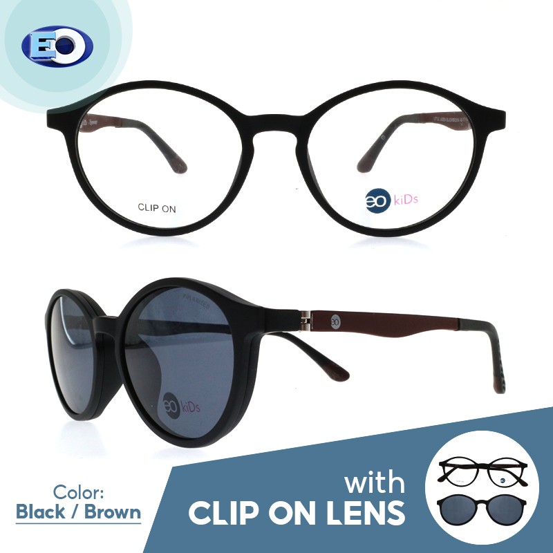EO Kids Little Jaden with Clip on Frame with Free Multicoated Lens ...