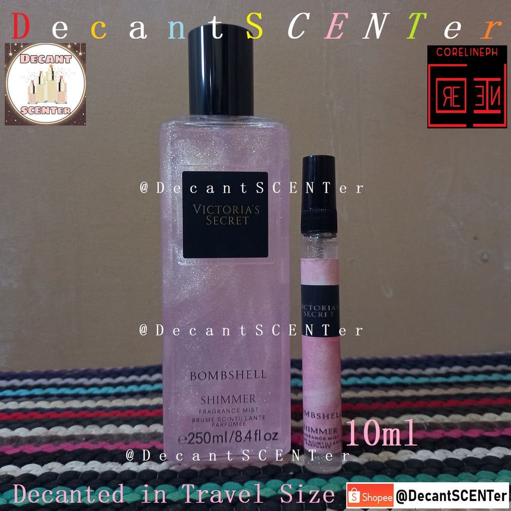Bombshell Classic Shimmer Victoria's Secret in 10ml | Shopee Philippines
