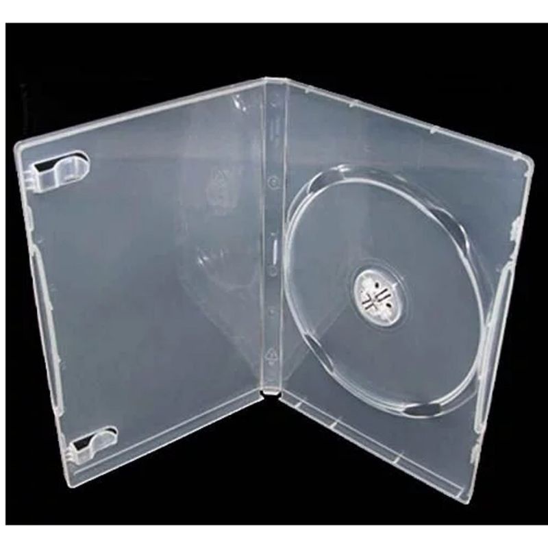 DVD CASE CLEAR 14MM SINGLE 10picies | Shopee Philippines