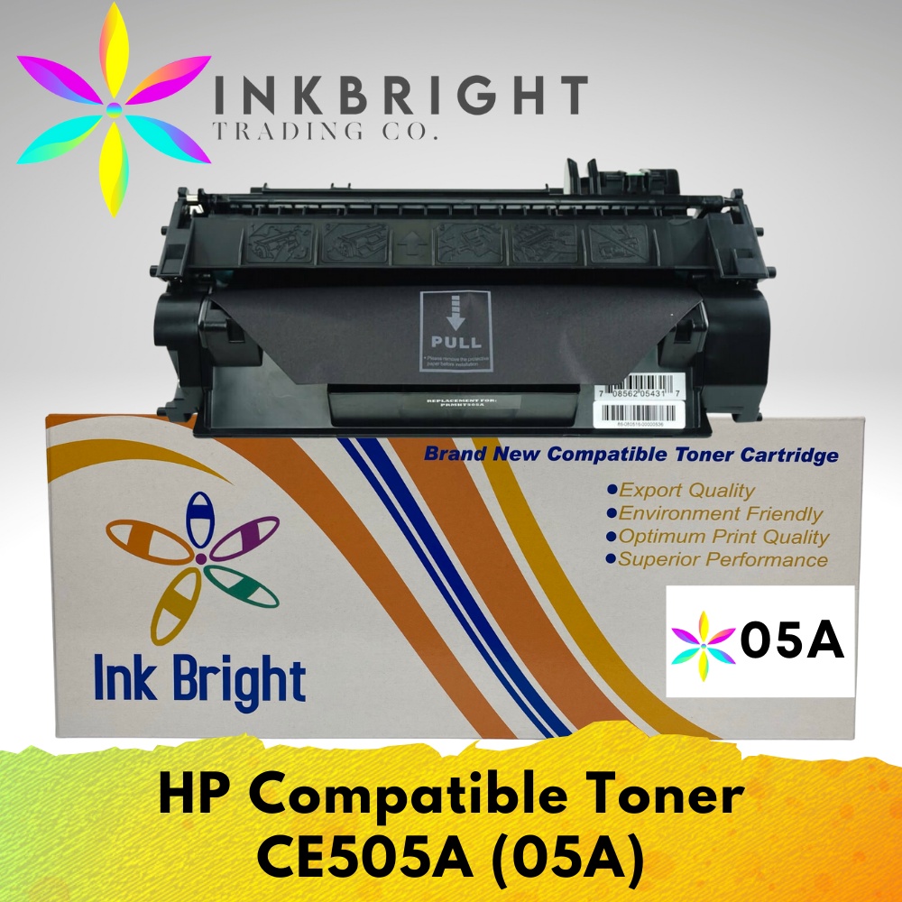 InkBright Ce505a Toner Cartridge (505 505a 05a) | Shopee Philippines