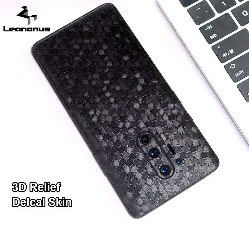 OnePlus 8 7 7T Pro 6 6T 3D Relief Stickers Animal Decal Skin Ultra Thin ...