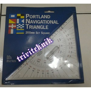 Triangular Ruler, Navigation Ruler, PORTLAND NAVIGATIONAL TRIANGLE ...