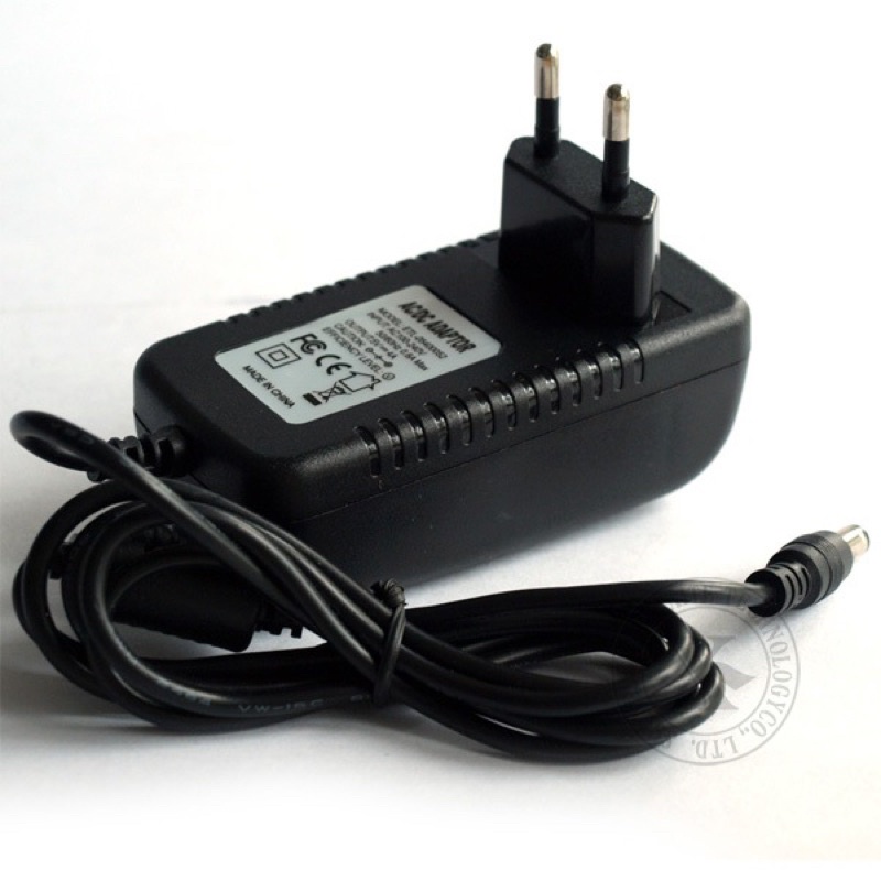 Full 12V2A Power Supply Adaptor 5.5mm AC 100-240V to DC 12V 2A adapter ...