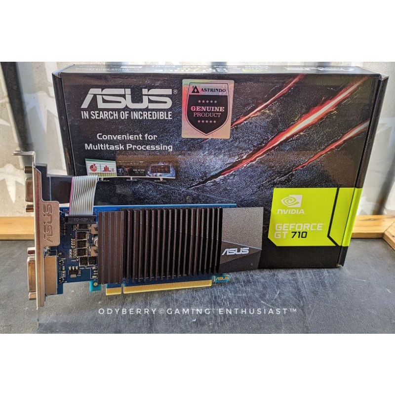 ASUS GeForce GT 710 2GB GDDR5 64-Bit (Astrindo September 2024) | Shopee ...