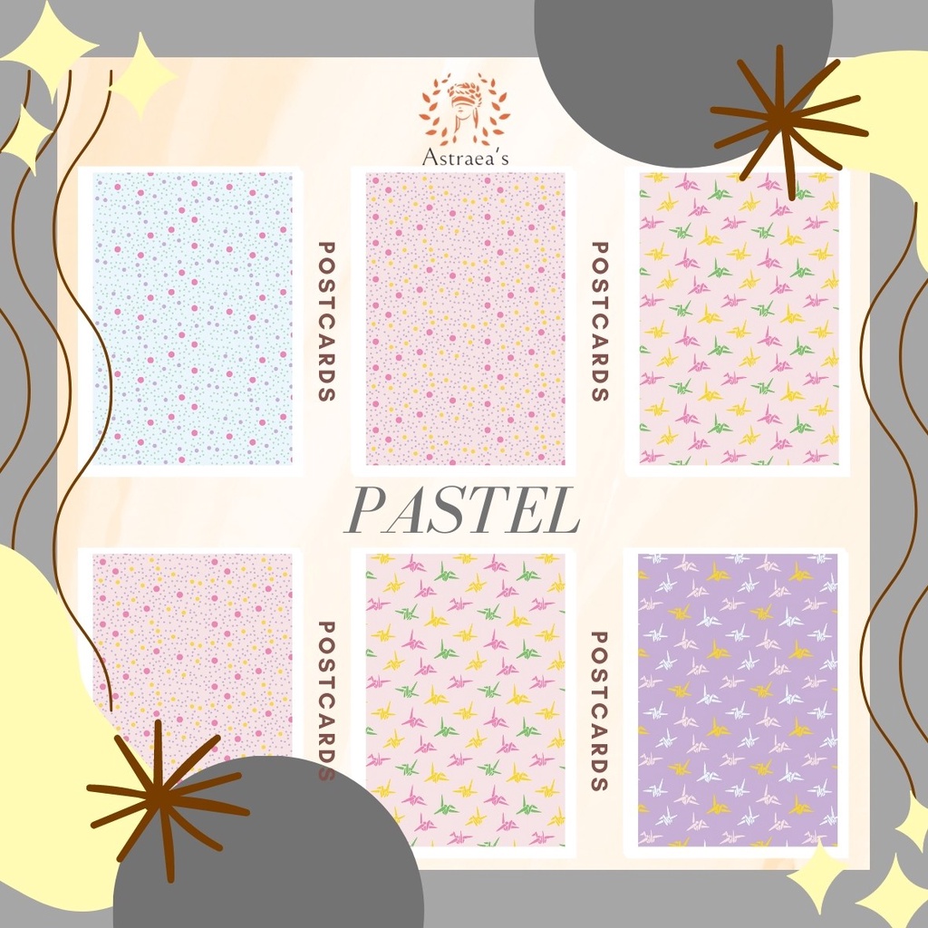 Postcard / Wall display | Pastel | Shopee Philippines