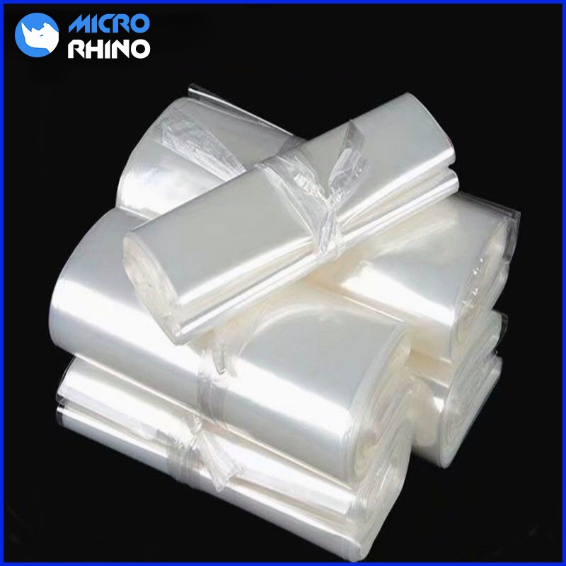 Heat Shrink Bag 100Pcs Clear POF Storage Plastic Shrinkable Bags Wrap ...