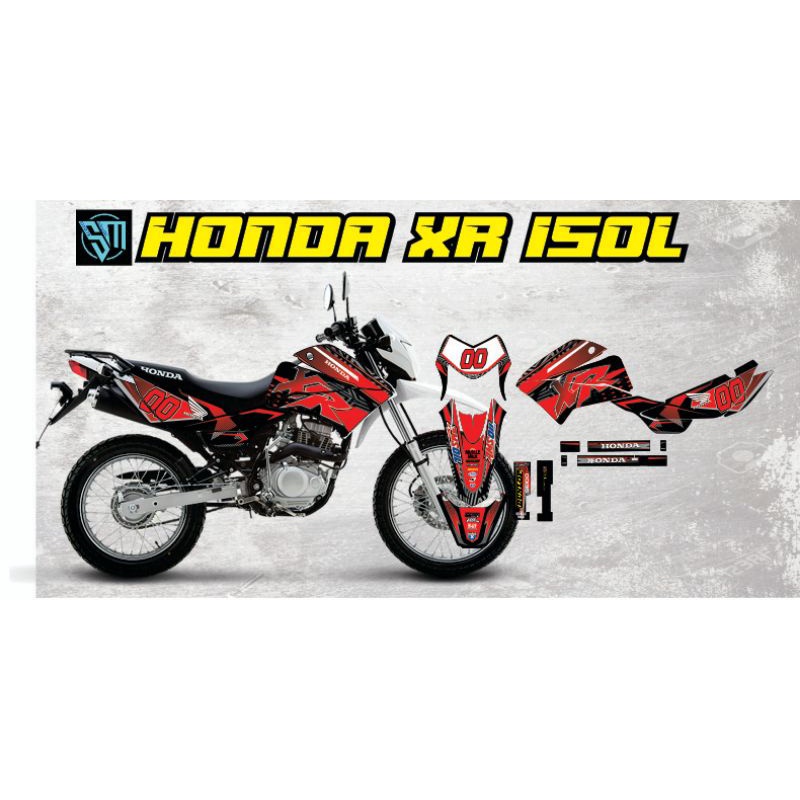 Honda XR 150L full body decals | Shopee Philippines